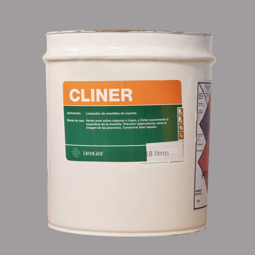 Limpiador de Cauchos CLINER nueva fórmula - Dimagraf